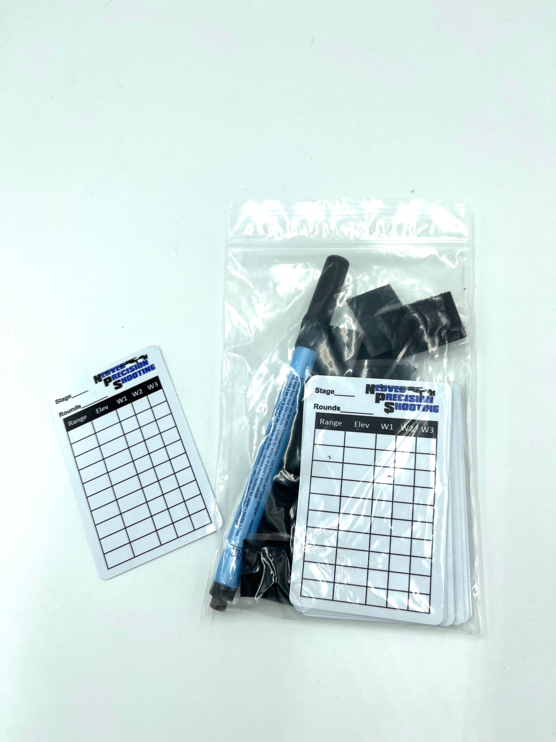 NPS DOPE Cards – Nedved Precision Shooting